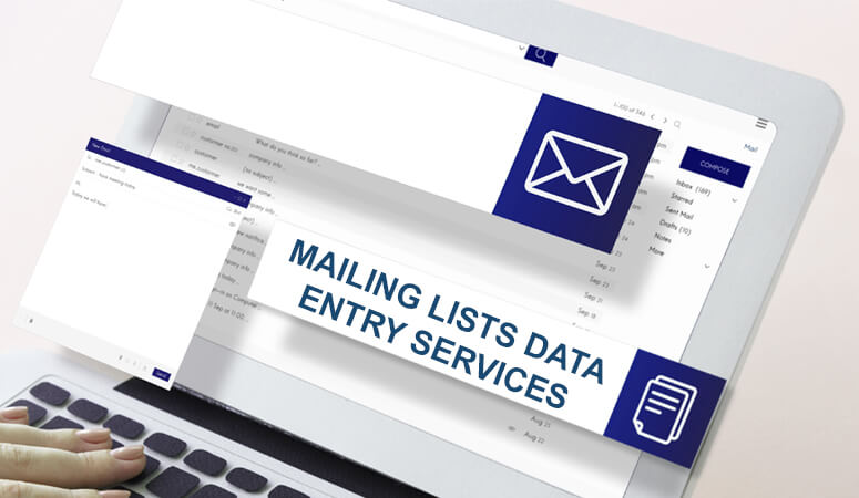 Mailing Lists Data Entry Services | Mailing List Data Entry Company